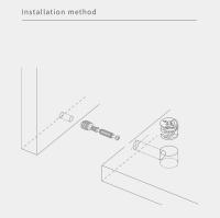 China Jh-2147 Steel Minifix Spreading Bolts 36mm Cabinet Hardware For Panel Furniture for sale