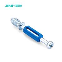 China Jh-2112 Steel Minifix Spreading Bolts 40mm Furniture Fitting For K/D Furniture for sale