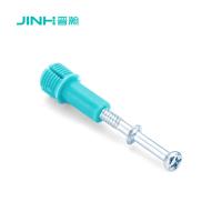 China Steel Cam Fitting Screw 41mm Furniture Panel Connector With Long Lasting Stability for sale
