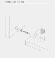 China Jh-2170 Steel Minifix Spreading Bolts 32mm Furniture Panel Connector For K/D Furniture for sale