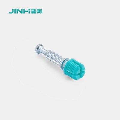 China Easy To Assemble Carbon Steel Furniture Lock Screws 32mm For Panel Type Furniture for sale