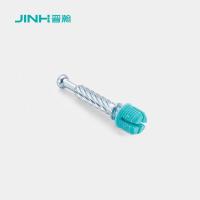 China Blue Zinc Plated Cam Fitting Screw Adjustable Furniture Connecting Fitting For Drawer Construction for sale