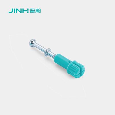 China Easy To Install 36mm Minifix Connecting Bolts Carbon Steel Material For Panel Furniture for sale