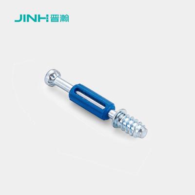 China Carbon Steel Furniture Cam Lock Screws 40mm Length For Cabinet Furniture for sale
