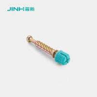 China Zinc Plated Minifix Connecting Bolts Customized Fittings For Flat Packed Furniture for sale