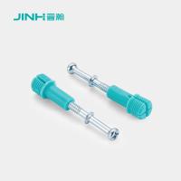 China JH-2063 Minifix Spreading Bolts In Carbon Steel With 41mm Length For Panel-type Furniture for sale