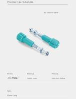 China JH-2064 Minifix Spreading Bolts In Carbon Steel With 40mm Length For Flat Pack Furniture Assembly for sale