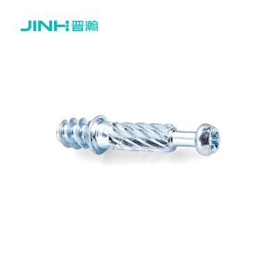 China 32mm Length Furniture Connecting Fitting Cam Connector Screw for Flat-Pack Furniture Assembly and Repair for sale