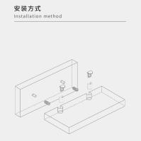 China Versatile Steel-Plastic Shelf Pegs For Glass Essential Furniture Hardware For Knock-Down (Kd) Designs for sale