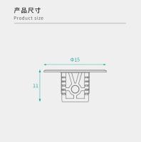 China Heavy-Duty Steel ABS Shelf Pegs Dependable Furniture Panel Connectors for Ready-to-Assemble (RTA) for sale