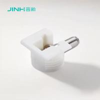 China Heavy-Duty Steel ABS Shelf Pegs Dependable Furniture Panel Connectors for Ready-to-Assemble (RTA) for sale