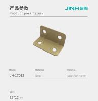China 12x12mm Metal L-Brackets, Furniture Hardware For Flat-Pack Furniture for sale