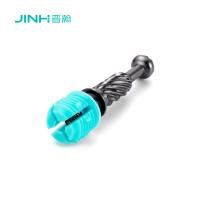 China JINHAN JH-2136 Minifix Connecting Bolts with Black Nickel Finish & Fluted Design for 15mm+ Board Cabinet Wardrobe for sale