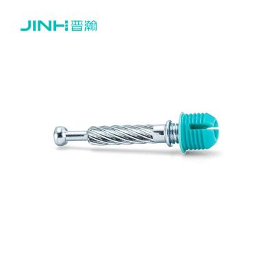 China JINHAN JH-2145 Minifix Connecting Rod Spreading Bolt Cold Rolled Carbon Steel Expansion Anchor for Furniture Assembly for sale