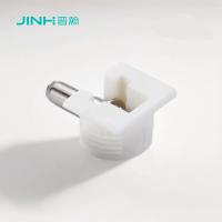 China High Durability Metal Shelf Support Pins - Jh-4015 Steel & Abs Plastic With Nickel Plating For 12mm+ Boards (11x15mm Size) for sale
