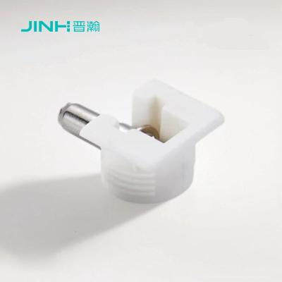 China High Durability Metal Shelf Support Pins - Jh-4015 Steel & Abs Plastic With Nickel Plating For 12mm+ Boards (11x15mm Size) for sale