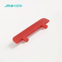 China 55mm Concealed Sliding Shelf Bracket | Red ABS Plastic Invisible Support | Heavy-Duty Hardware for 9mm+ Cabinets & Wardrobes for sale