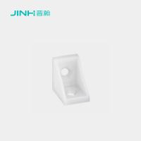 China Jh-17004 10mm Plastic Corner Brackets For Cabinets & Furniture - Injection Molded, High Strength, 10x10mm Concealed Installation for sale