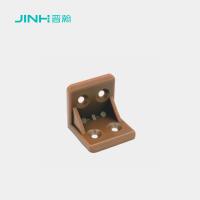 China Long Lasting 90 Degree Plastic Bracket | Concealed Installation | 16x16mm Jh-1707 For Cabinet/Wardrobe Reinforcement for sale