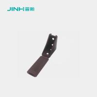 China L-Shaped Plastic Corner Bracket with Cover, 4-Hole Fastening for Furniture Board Connection, High-Strength Injection Molded, 10x28mm (JH-17010) for sale