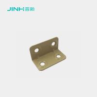 China Jh-17013 12mm Metal Corner Brackets | Heavy Duty Steel, Concealed Fastener, Zinc Plated | For Cabinets for sale
