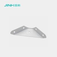 China Metal Furniture Angle Brackets With 5 Holes, 235x103x61mm Triangle Bracket For Cabinet & Wardrobe Reinforcement Jh-17015 for sale