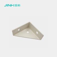 China JINHAN JH-17016 Steel Corner Bracket, 92x66x18.5mm Powder-Coated Angle Connector for Cabinet & Wardrobe for sale