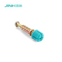China Jh-2154 High Performance Cam Lock Fastener Screw, 32mm Length, 12n Torque, Color Zinc Plated, Oem/Odm Supply for sale