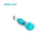 China Jh-2159 32mm Furniture Lock Screws, 32mm Length, Cold-Drawn Steel & Nylon for sale
