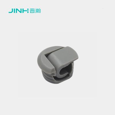 China Jh-4051 Flip-Top Durable Shelf Holder Pegs, Pe Plastic Gray, 10mm High X 15mm Wide, For Furniture Panels Over 15mm Thickness, Sturdy And Seamless Fit Design for sale