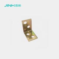 China JINHAN JH-17012 19.5mm Heavy Gauge Steel Corner Bracket, Zinc Plated Hidden Fastener for Cabinet & Wardrobe Reinforcement for sale