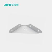 China JINHAN Heavy-Duty Triangle Corner Bracket JH-17015, 5-Hole Steel Corner Connector for Cabinet & Wardrobe, 235x103x61mm, Powder Coated for sale