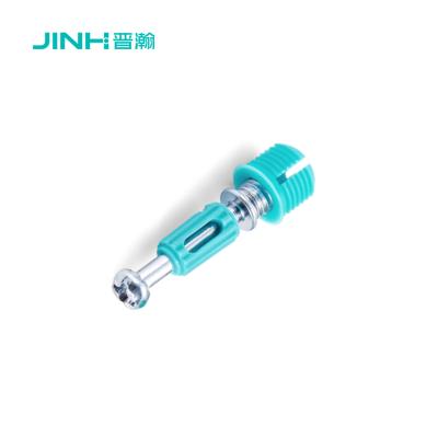 China Furniture Eccentric Fitting, Cam Lock Connector Kit with Anti-Slip Nylon Sleeve & Expansion Plug | 40mm, Blue Zinc Coated, JH-2161 for sale