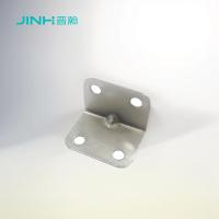 China 4 Numberofholes Metal Corner Brackets 50mm X 50mm X 20mm Silver Steel Corner Brackets for Secure Frame Assembly and Support for sale