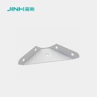 China High Strength Metal Corner Brackets Silver Electroplating Surface Processing Designed to Enhance Structural Integrity and Assembly Solutions for sale