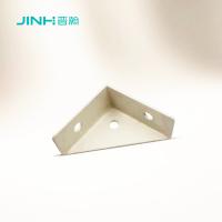 China Temperature Range Minus 20 Celsius To 80 Celsius Reinforced Metal Corner Support Zinc Plated Durable Steel Angle Corner Brace for sale