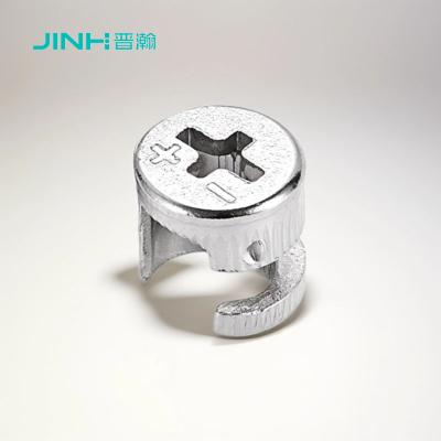 China Anti Loosening Ribs Minifix Cam Lock Featuring High Strength Material and Key Retaining Capability Designed for Furniture Joinery for sale