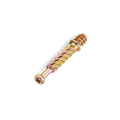 China Cam Lock Fastening System Minifix Connecting Bolts 40mm Length OEM ODM Precision Engineered Furniture Joinery Components for sale