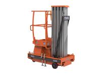 China Push Around Single Vertical Mast Lifts With Multiple Automated Safety Configurations for sale