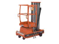 China Push Around Single Vertical Mast Lifts With Multiple Automated Safety Configurations for sale