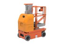 China high Efficiency All Electric Vertical Mast Lifts Streamlined Maintenance for sale