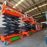 China Self Propelled Electric Big Scissor Lifts ASE Series 5m~16m High Performance for sale