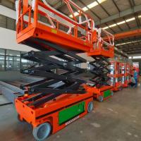 China Self Propelled Electric Big Scissor Lifts ASE Series 5m~16m High Performance for sale