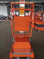 China Push Around Aluminium  Vertical Mast Lifts Strong Structure Smooth Lifting for sale