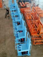 China Easy to move Semi Electric Aerial Stock Picker Lift With Bule Colour for sale