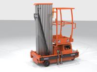 China Widely Applicable Single Mast Lift With  Low Voltage Protection for sale