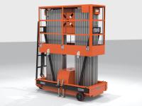China High Durability Electrical Double Mast Lift DL Series 8.0m ~ 16.0m for sale