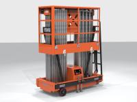 China High Durability Electrical Double Mast Lift DL Series 8.0m ~ 16.0m for sale