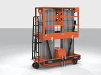 China High Durability Electrical Double Mast Lift DL Series 8.0m ~ 16.0m for sale