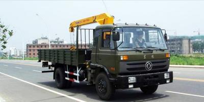 China 5T 160HP 4x2 DONGFENG EQ1120GLJ Truck Crane for sale